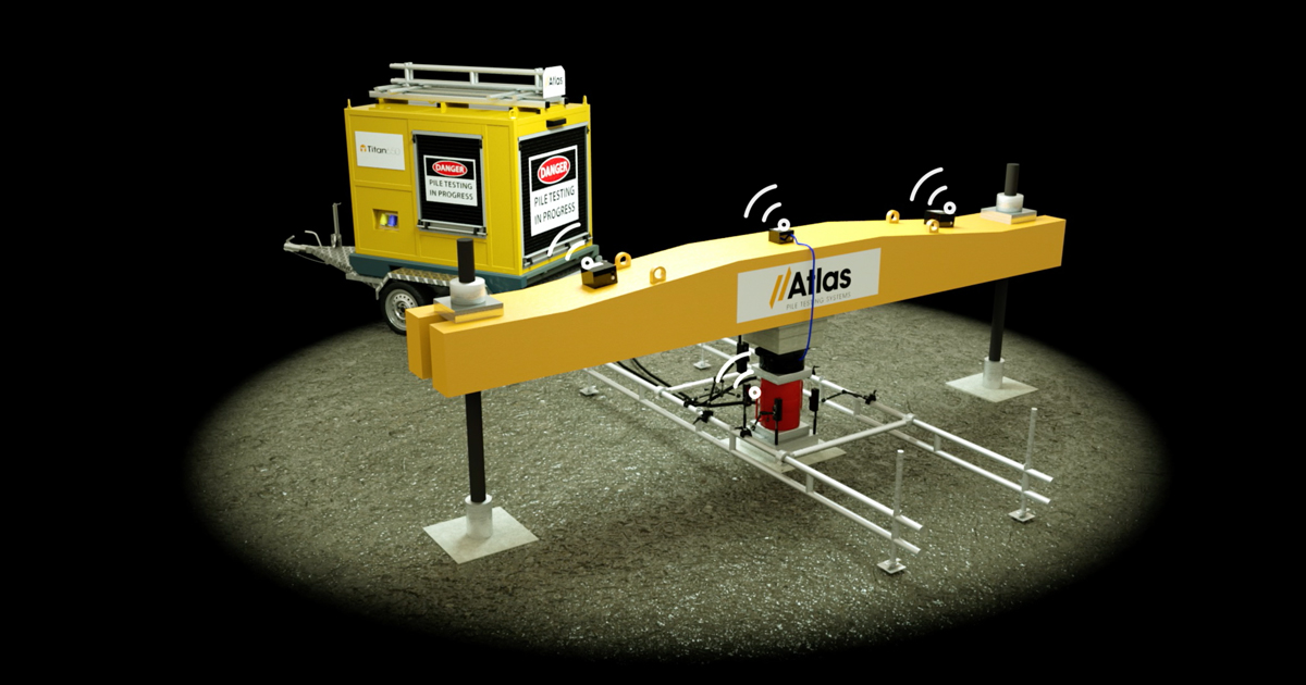 Atlas Pile Testing present stunning Titan 650 Motion Graphic