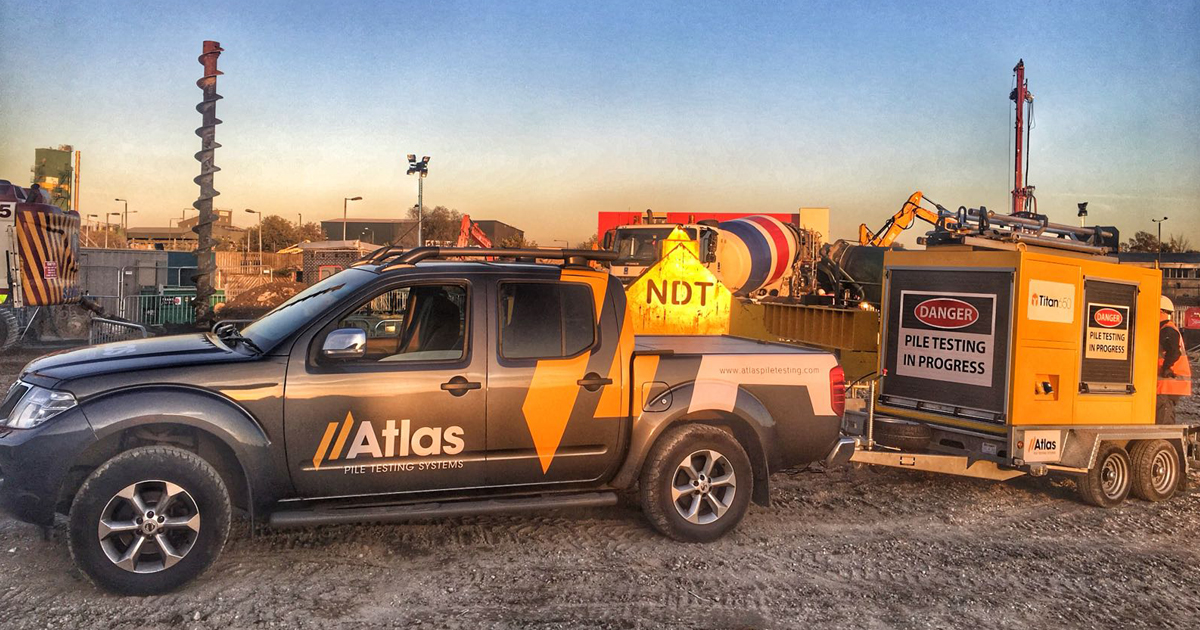 The Titan 650 has been used to test pile at Greenwich Peninsula
