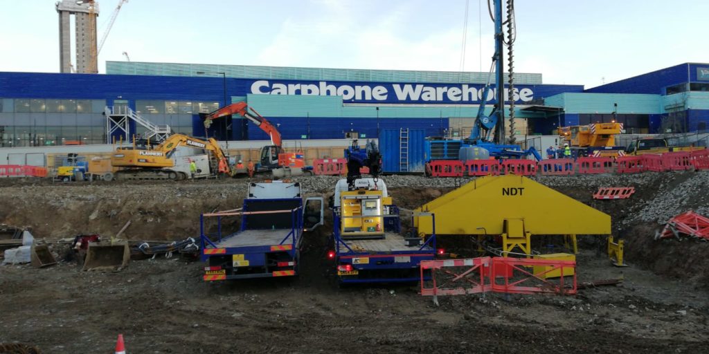 NDT Services undertook pile testing on the One West Point project in ...